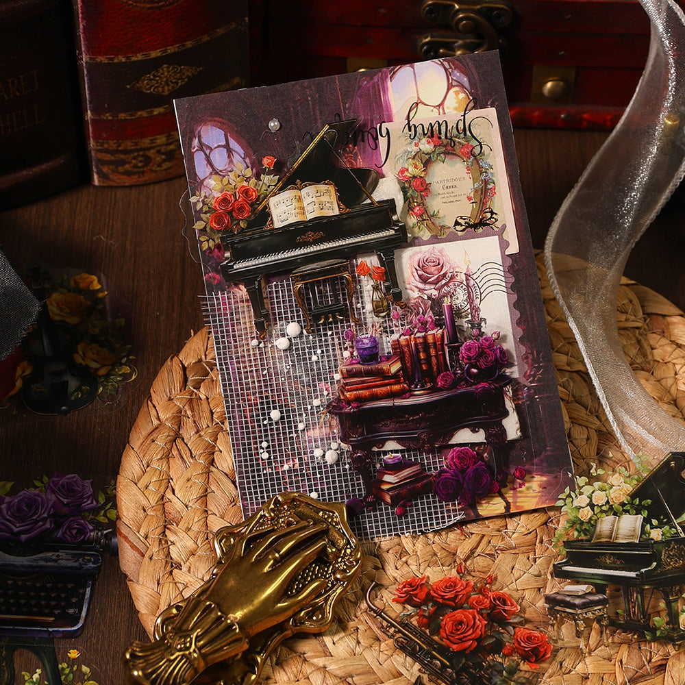 Baroque Music Concert Sticker – ViVi Stationery