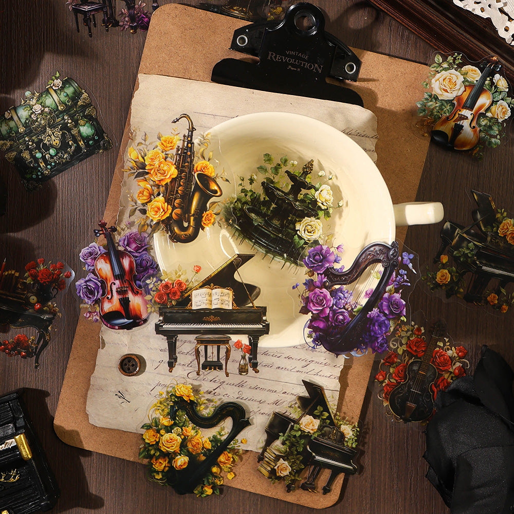 Baroque Music Concert Sticker – ViVi Stationery