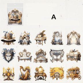 Baroque Ball Series Sticker – ViVi Stationery