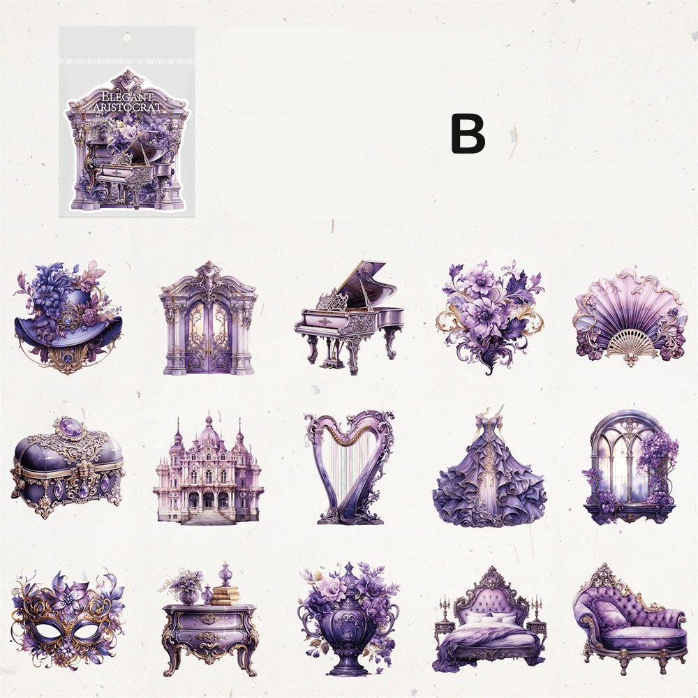 Baroque Ball Series Sticker – ViVi Stationery