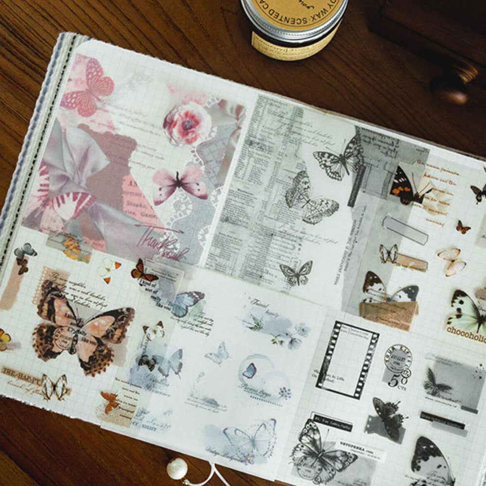 Butterfly Pre-cut Sticker Book – ViVi Stationery