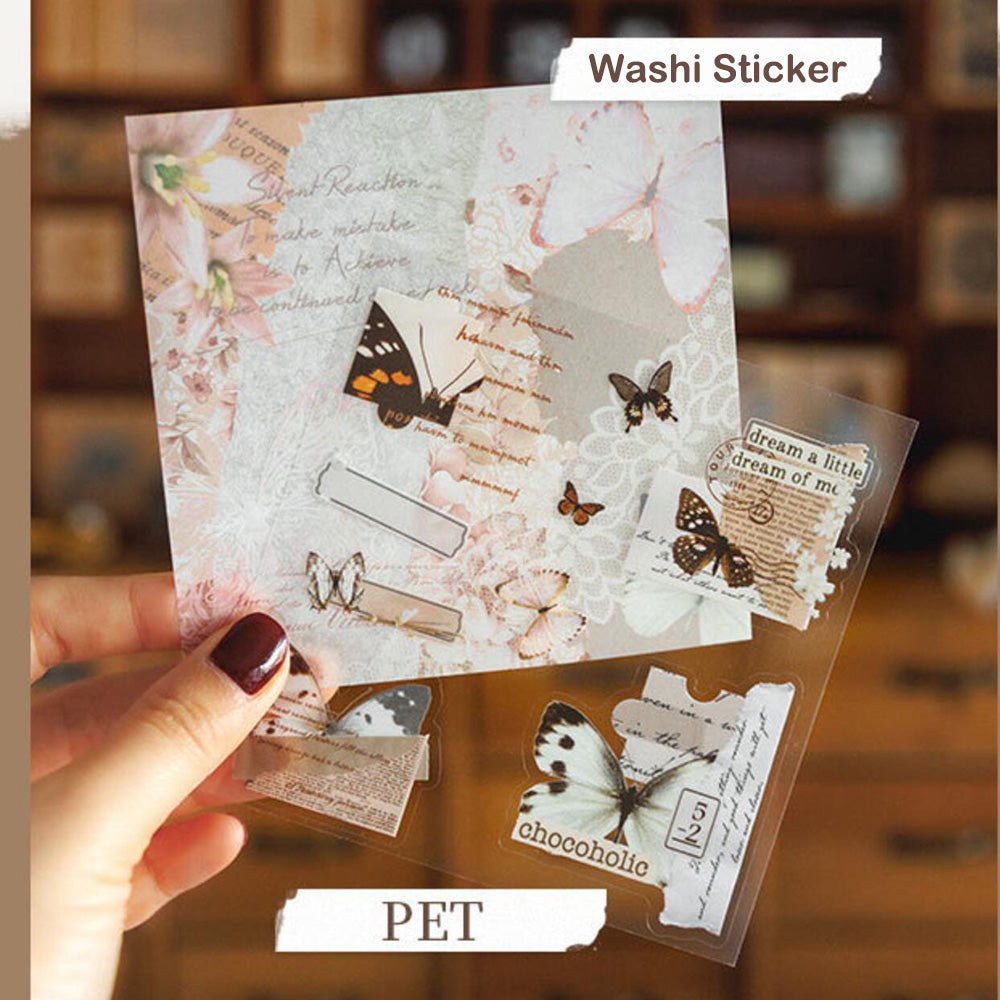 Butterfly Pre-cut Sticker Book – ViVi Stationery