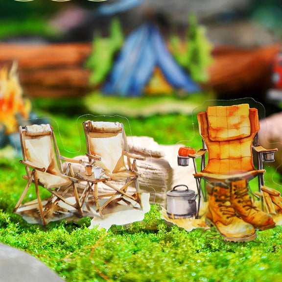 Camping Theme Sticker – ViVi Stationery