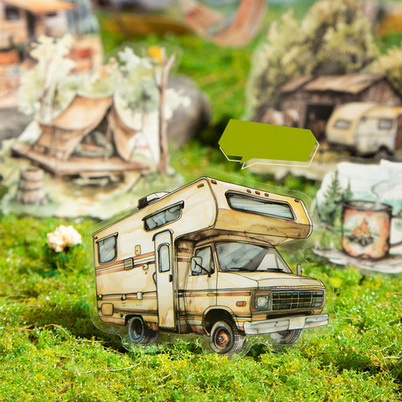 Camping Theme Sticker – ViVi Stationery
