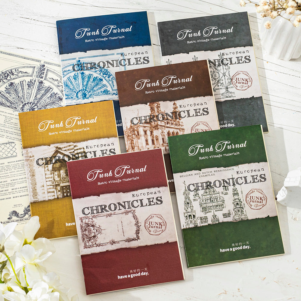 Classical Architecture Scrapbook Paper – ViVi Stationery