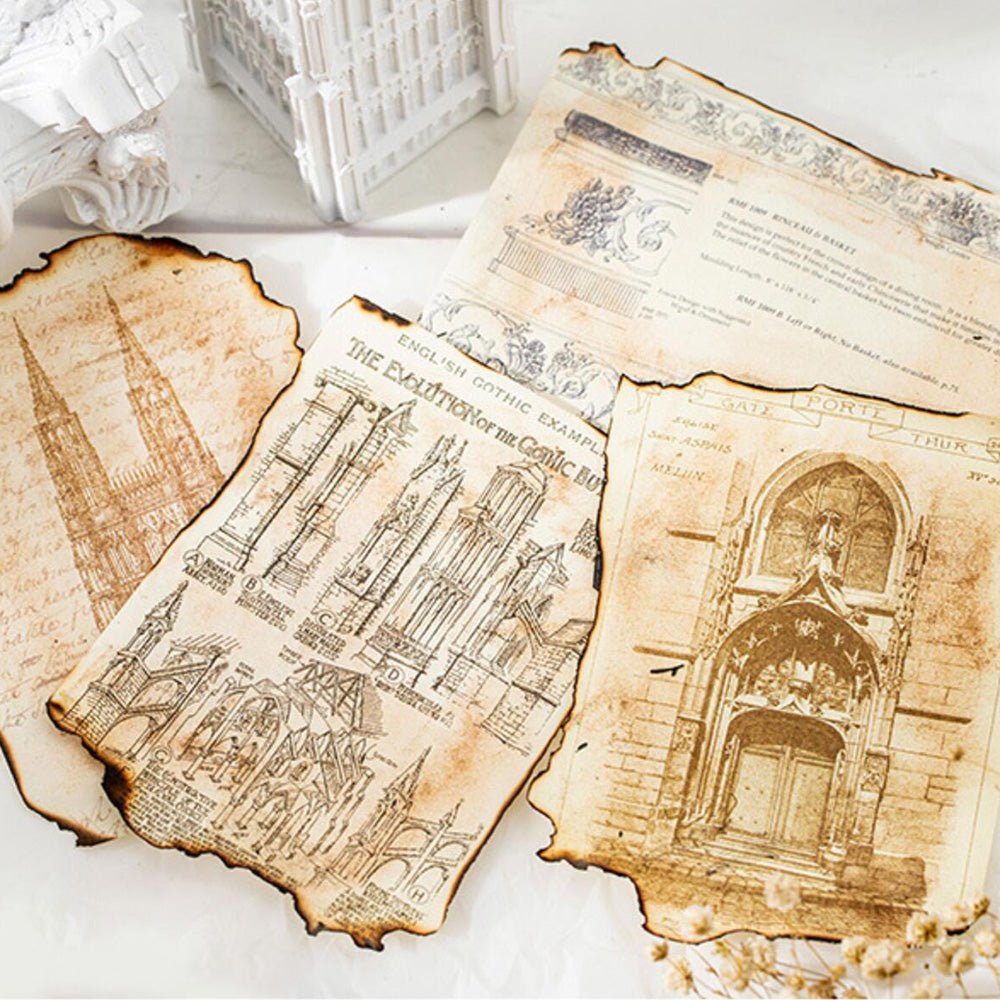 Classical Architecture Scrapbook Paper – ViVi Stationery
