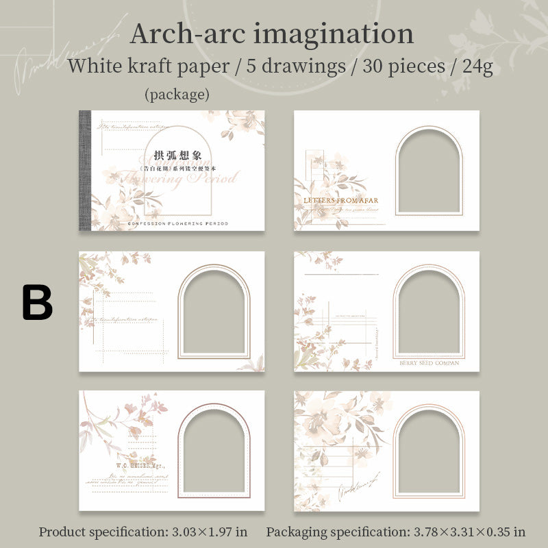Confession Flower Season Notepad – ViVi Stationery