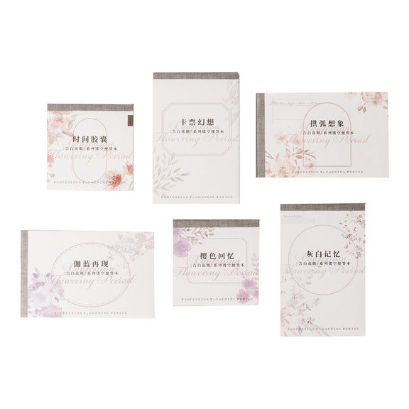 Confession Flower Season Notepad – ViVi Stationery