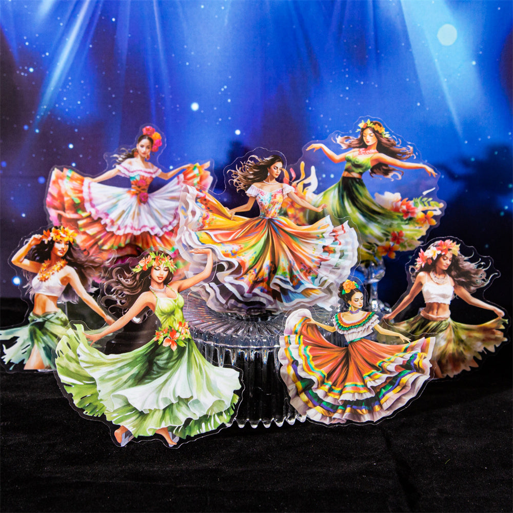 Dance Lady Sticker – ViVi Stationery