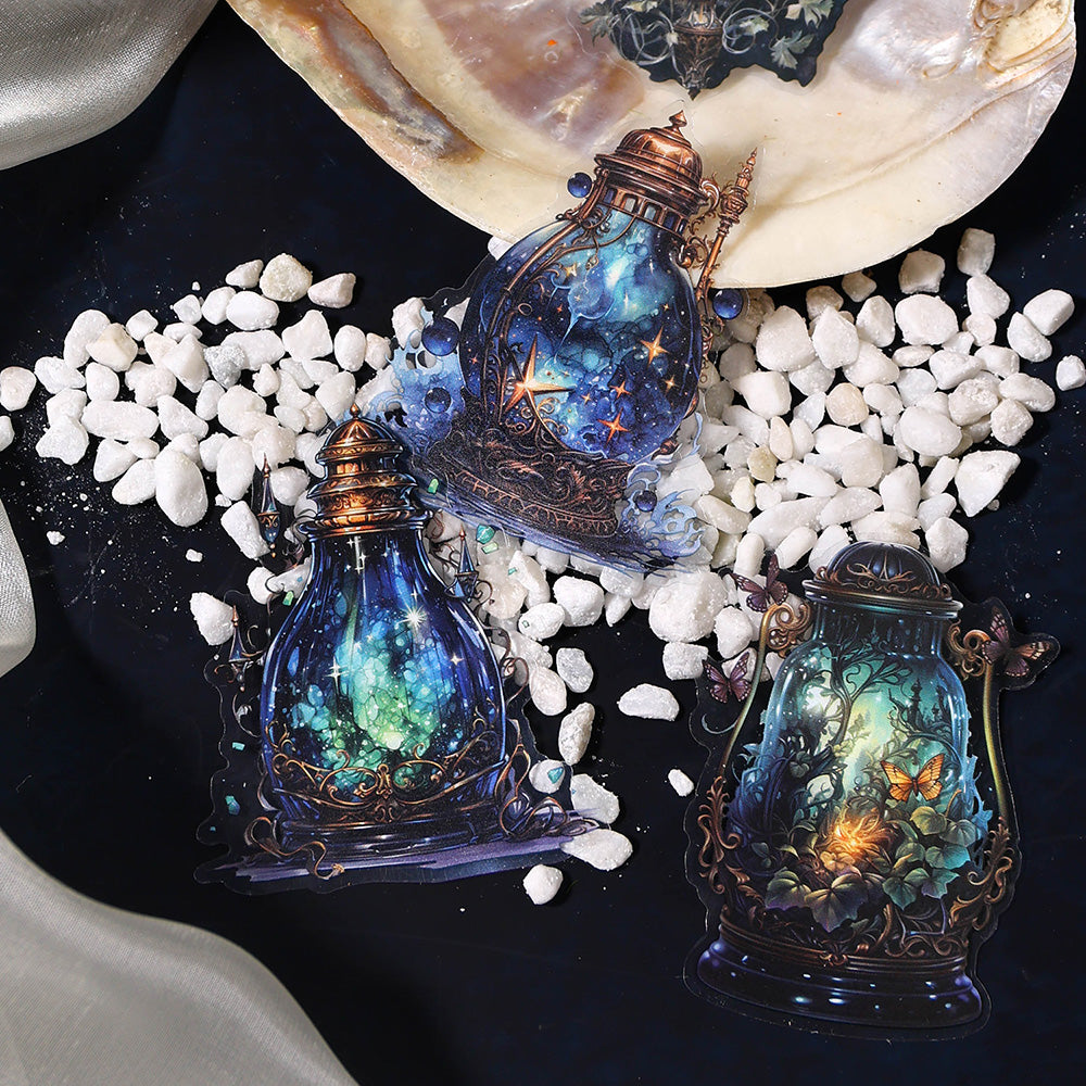 Dark Night Brightness Sticker for Junk Journal – ViVi Stationery