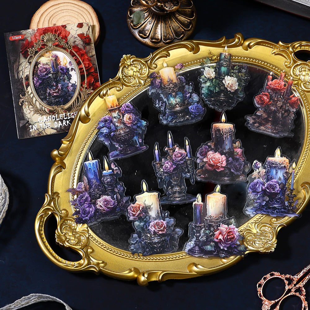 Dark Night Brightness Sticker for Junk Journal – ViVi Stationery