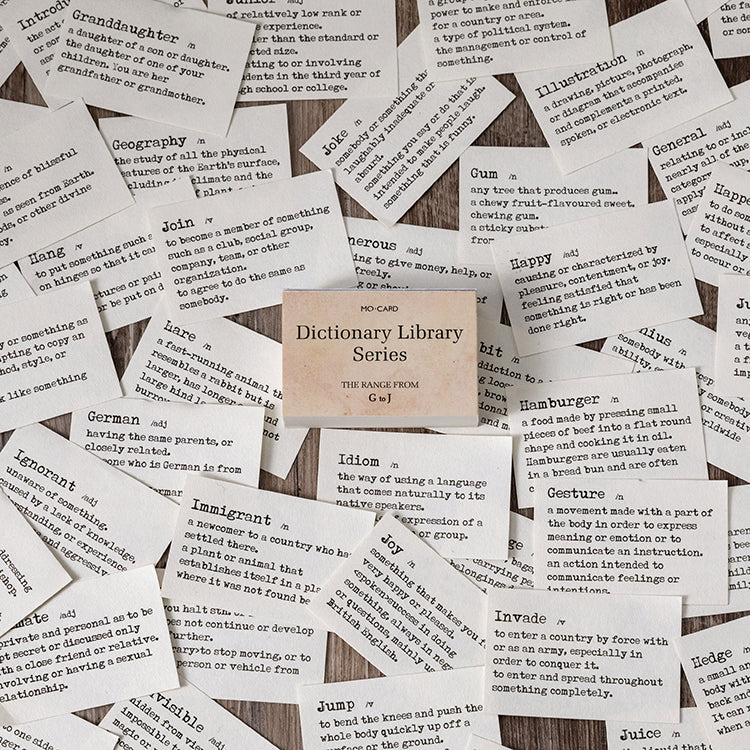 Words Dictionary Decorative Paper For Scrapbooking and Journaling ...