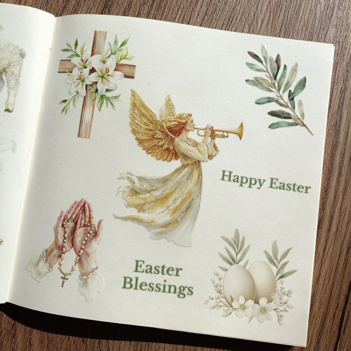 Easter Blessings Transfer Stickers 2 Sheets – ViVi Stationery