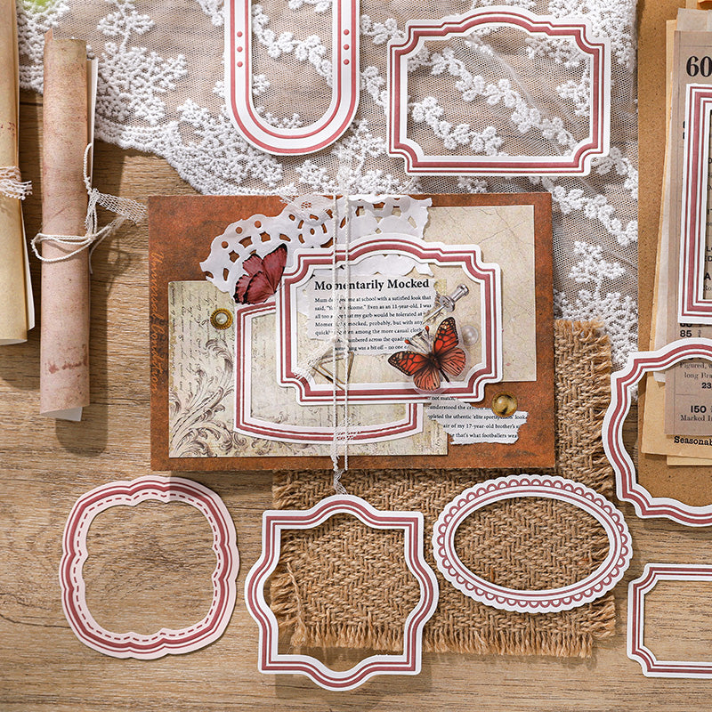 Embossed Border Paper – ViVi Stationery