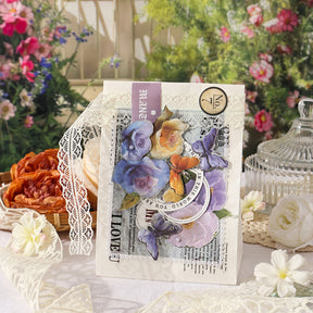 Embossed Floral Decorative Paper – ViVi Stationery