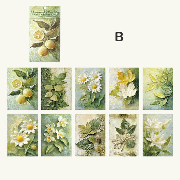 Embossed Floral Decorative Paper – ViVi Stationery