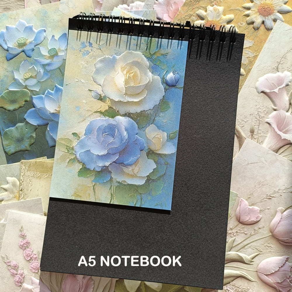 Embossed Floral Decorative Paper – ViVi Stationery