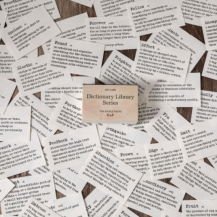 Words Dictionary Decorative Paper For Scrapbooking and Journaling ...