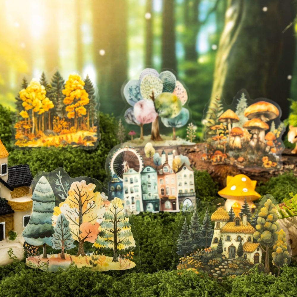 Fairy Tale Town Sticker – ViVi Stationery