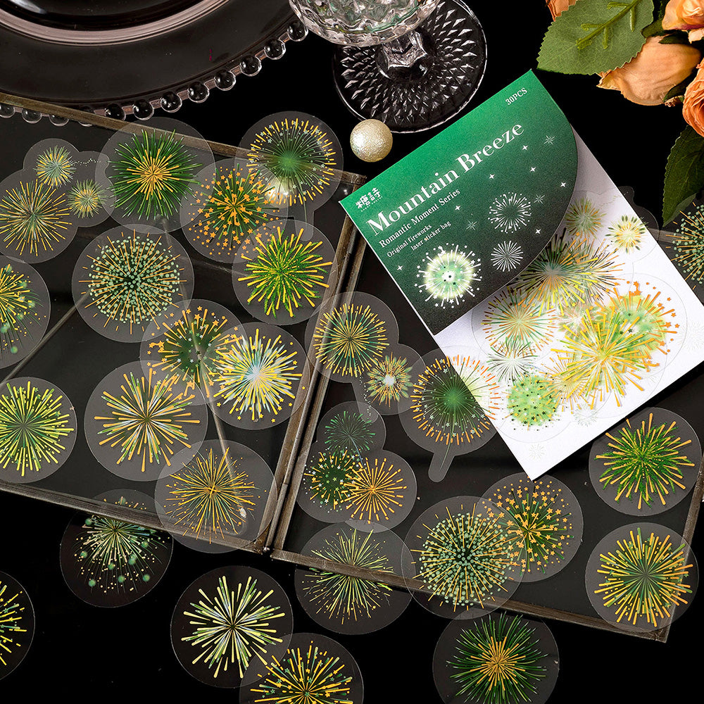 Fireworks Stickers for Scrapbooking and Card Making – ViVi Stationery