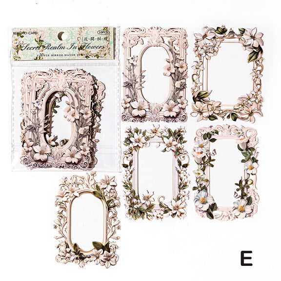 Floral Decorative Border Paper for Scrapbooking and Journaling – ViVi ...