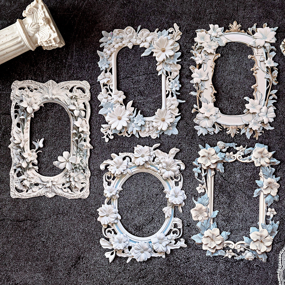 Floral Decorative Border Paper for Scrapbooking and Journaling – ViVi ...