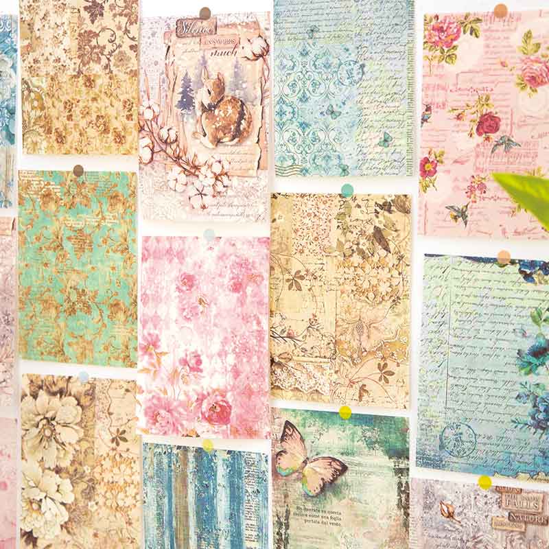 Seeking Spring Scrapbook Paper – ViVi Stationery