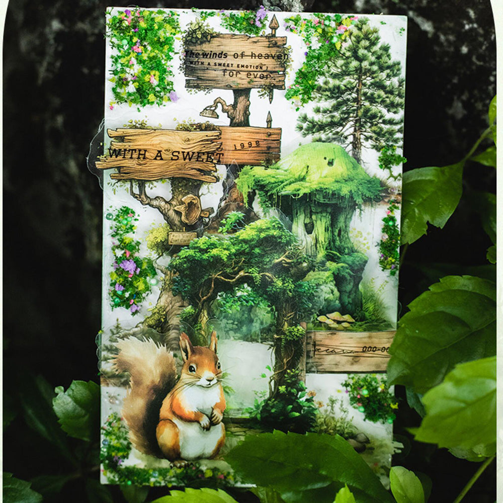 Forest Home Series Sticker – ViVi Stationery