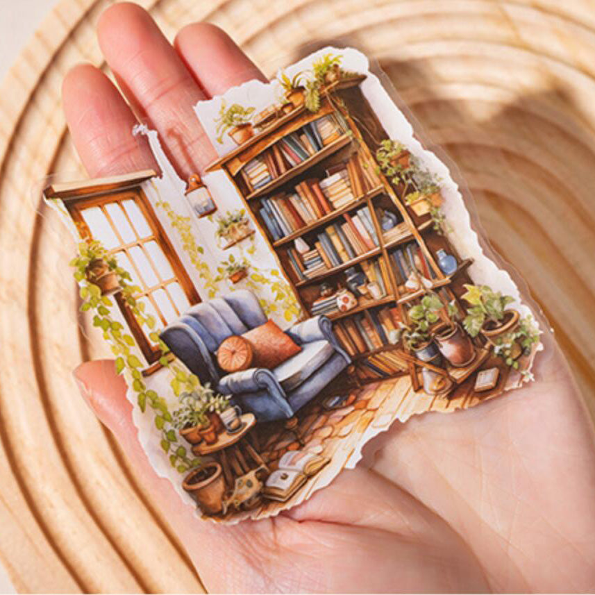Garden Landscape Themed Stickers – ViVi Stationery