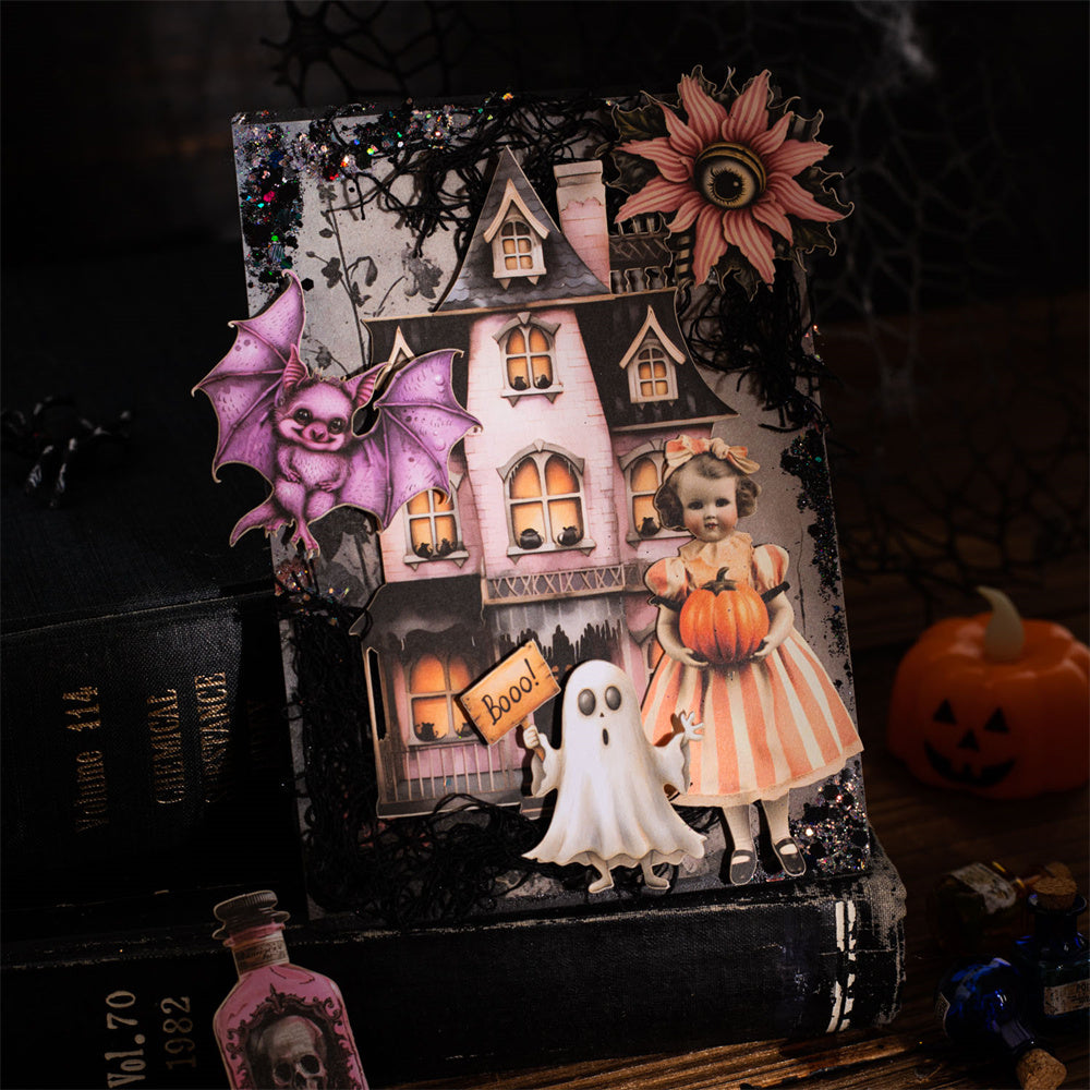 Halloween Carnival Night Cardstock Sticker – ViVi Stationery