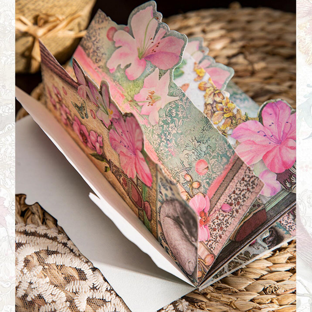 Flower ArtEdge Scrapbook Paper for Art Journal and Junk Journal – ViVi ...