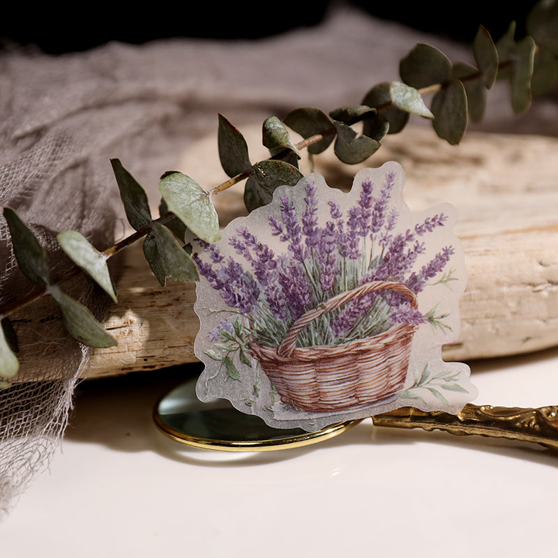 Lavender Vellum Stickers – ViVi Stationery