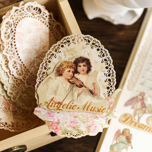 Floral Hollowed Lace Paper for Scrapbooking and Art Journal – ViVi ...