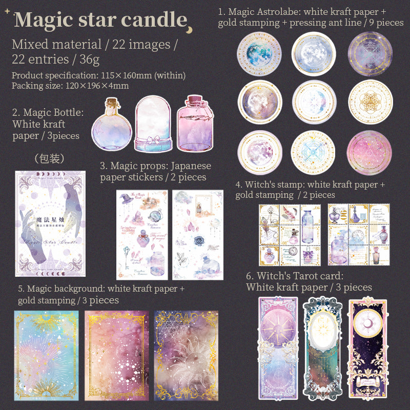 Magic Theme Kit for Art Journal – ViVi Stationery