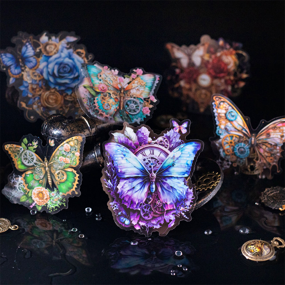 Mechanical Butterfly Stickers – ViVi Stationery