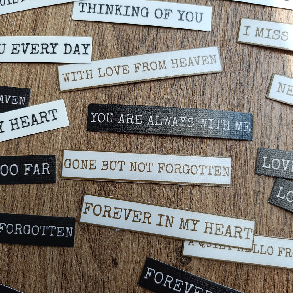 Memorial Sentiment Stickers – ViVi Stationery