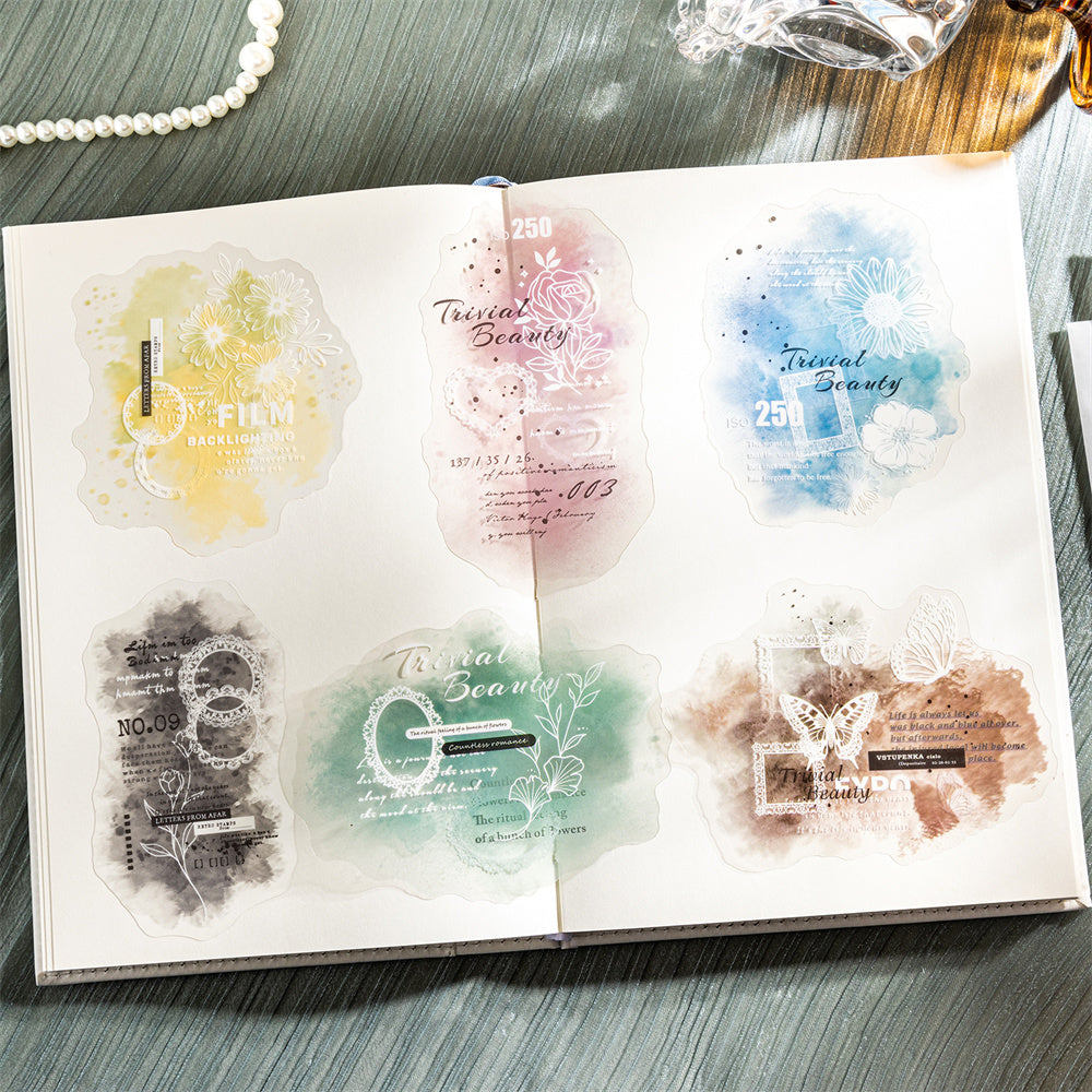 Cloud and Mist Lace Sticker – ViVi Stationery