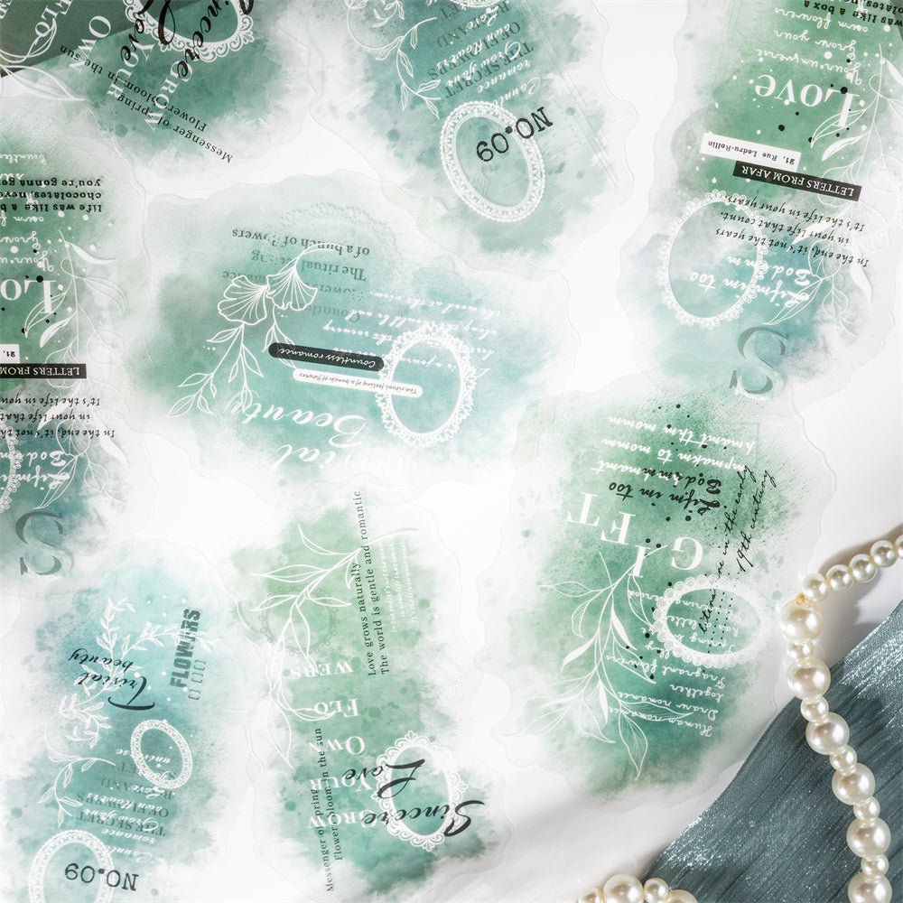 Cloud and Mist Lace Sticker – ViVi Stationery