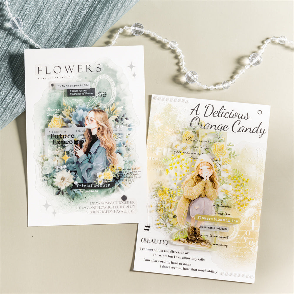 Cloud and Mist Lace Sticker – ViVi Stationery