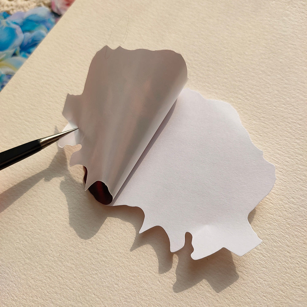 Oil Painting Style Rose Stickers for Art Journal – ViVi Stationery