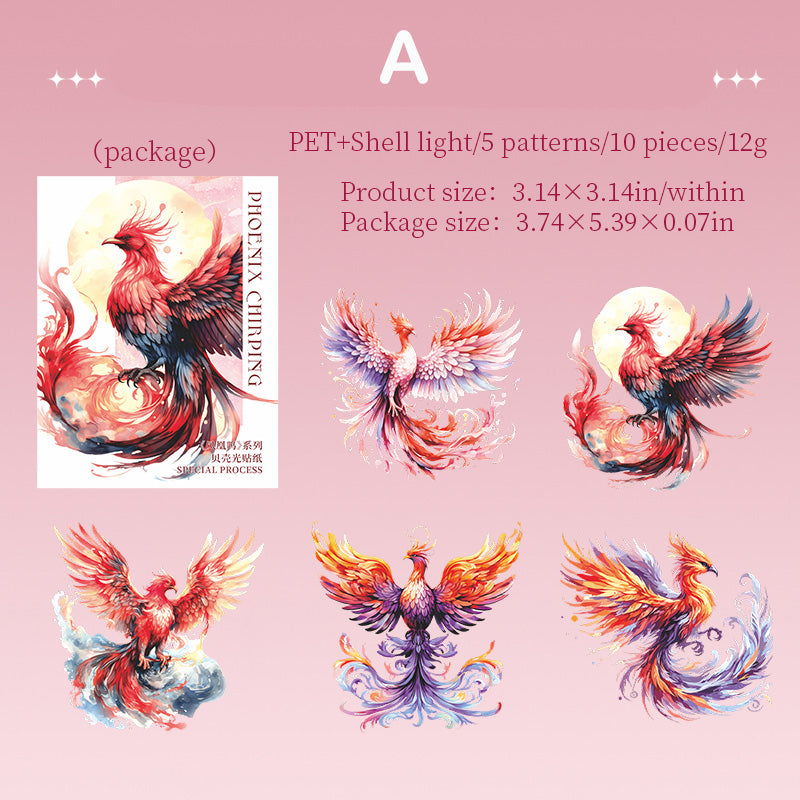 Phoenix Stickers – ViVi Stationery