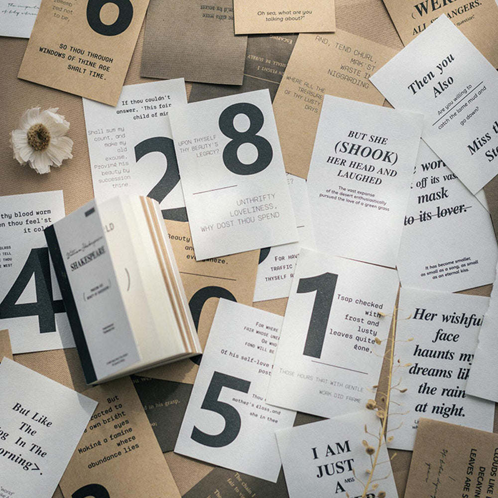 Poetry Excerpts Mini Book – ViVi Stationery