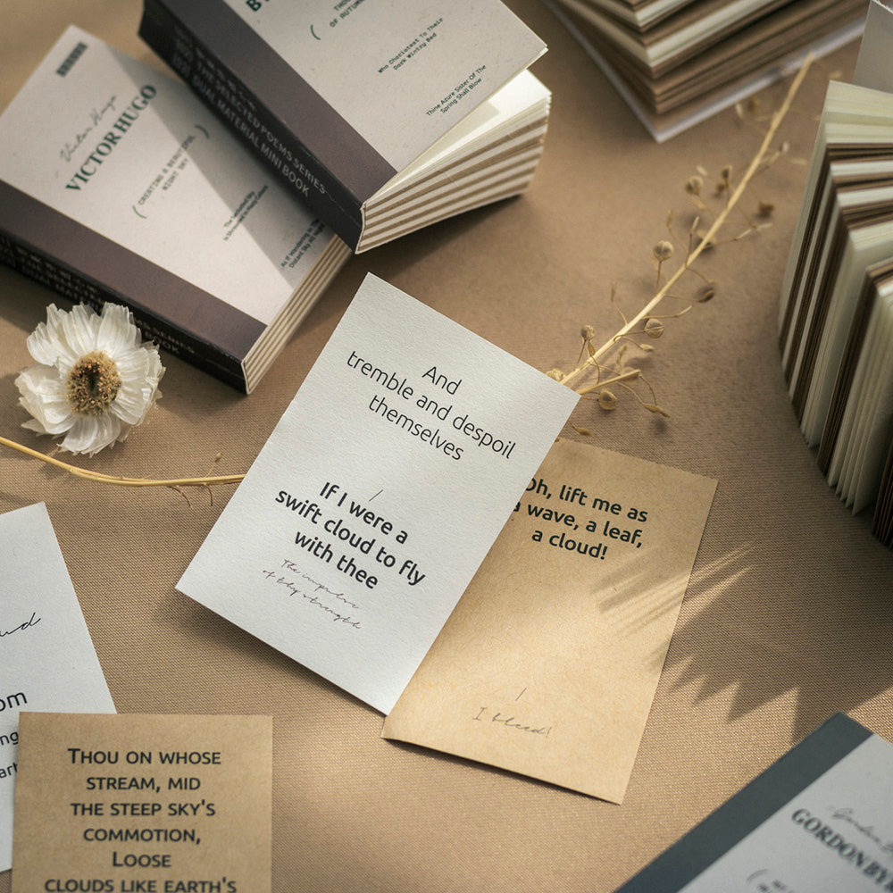 Poetry Excerpts Mini Book – ViVi Stationery