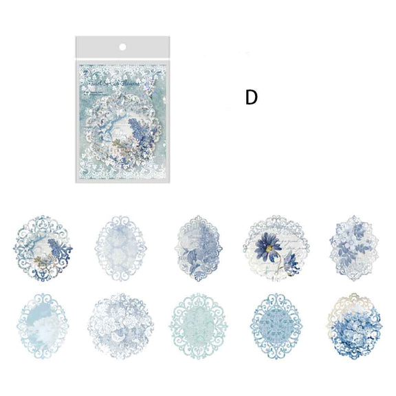 Floral Hollowed Lace Paper for Scrapbooking and Art Journal – ViVi ...