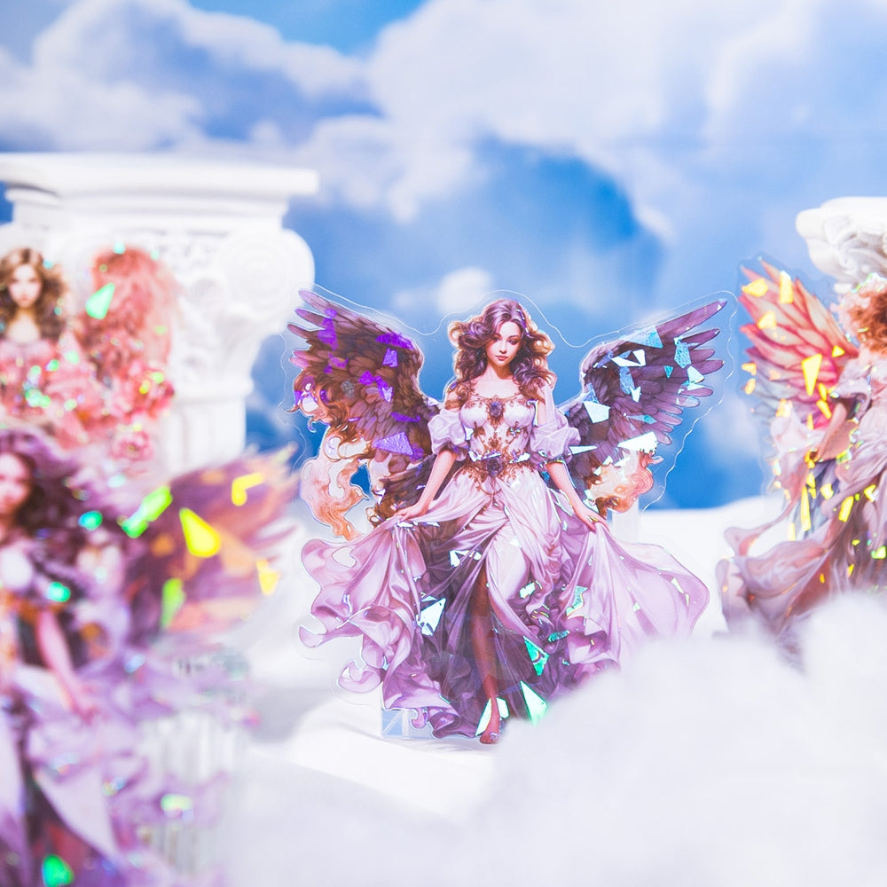 Seashell Light Angel Sticker – ViVi Stationery