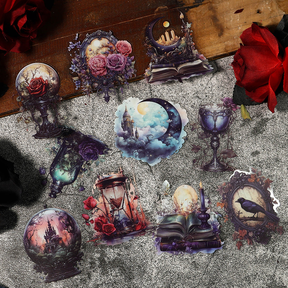 Shadow Gothic Style Stickers – ViVi Stationery