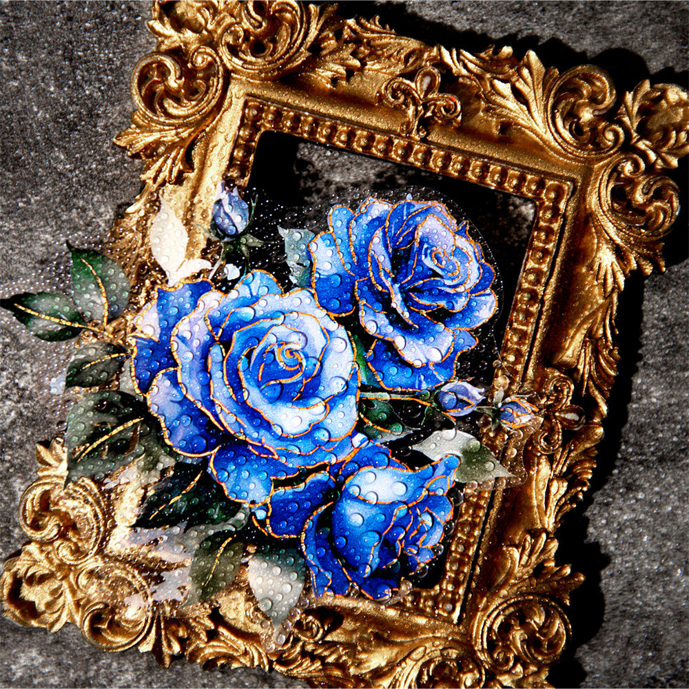 Shadow Rose Sticker – ViVi Stationery
