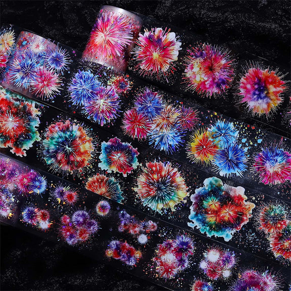Shell Glow Firework PET Tape – ViVi Stationery