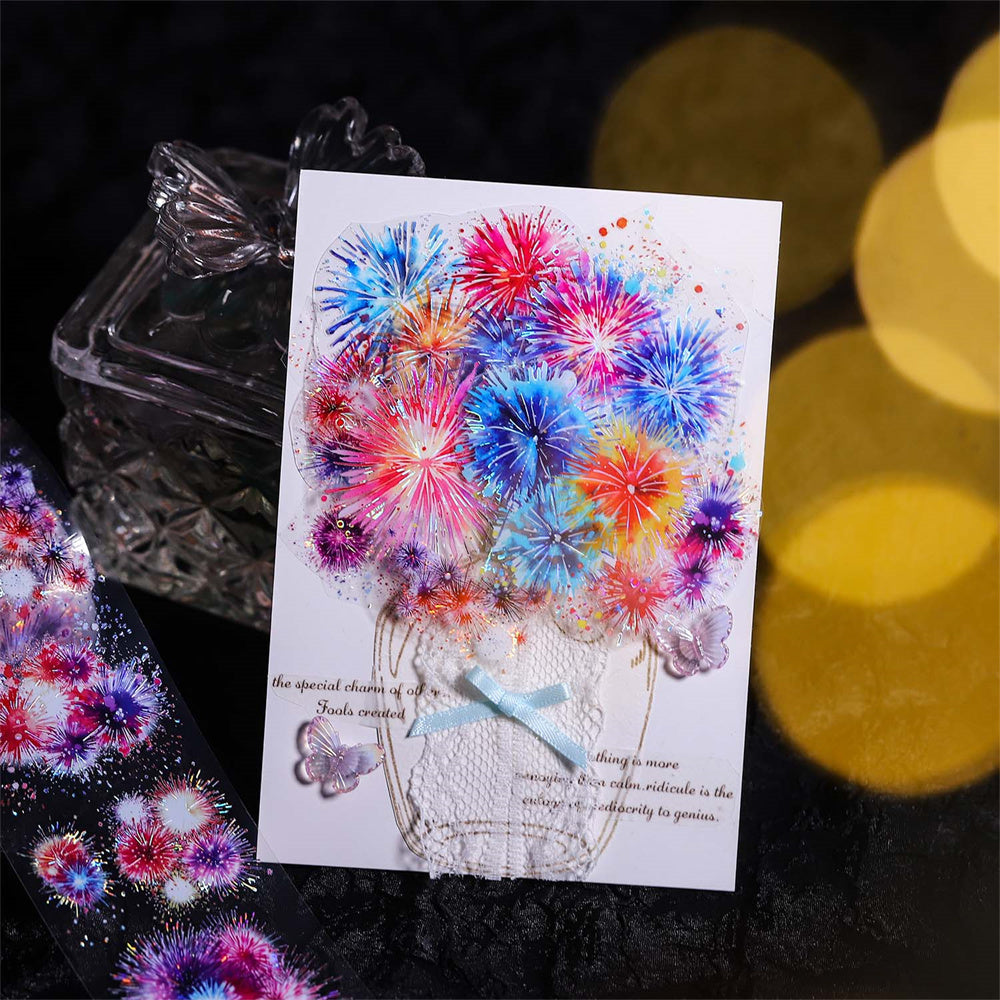 Shell Glow Firework PET Tape – ViVi Stationery