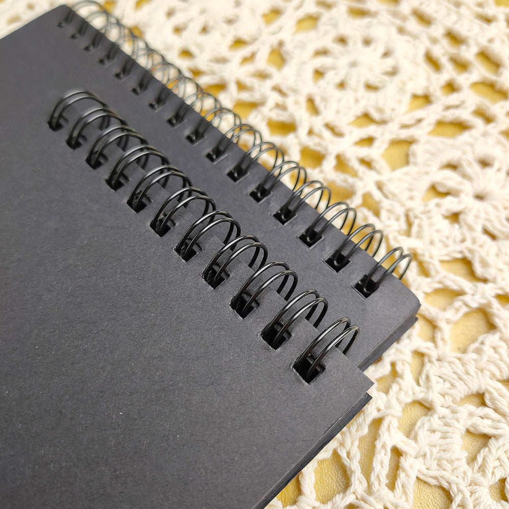 Black Spiral Notebook – ViVi Stationery